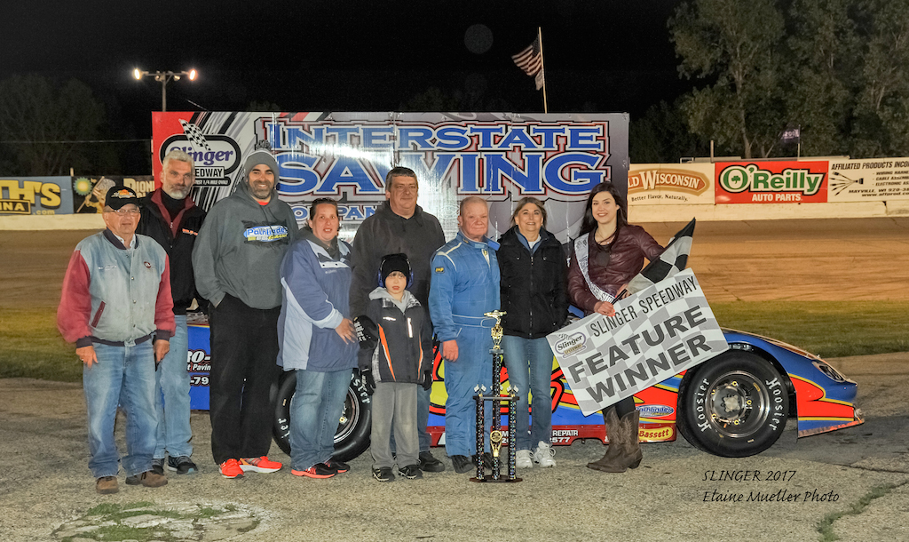 COMBACK COMPLETE… CONRAD MORGAN WINS ALAN KULWICKI MEMORIAL AT SLINGER!