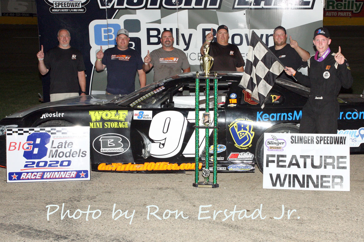 NOTTESTAD TAKES BIG 8 LATE MODEL SERIES PRELUDE TO THE NATIONALS AT SLINGER
