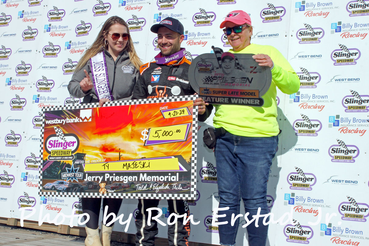 MAJESKI OPENS THE 2024 SEASON WITH A DOMINANT WIN IN THE JERRY PRIESGEN ...